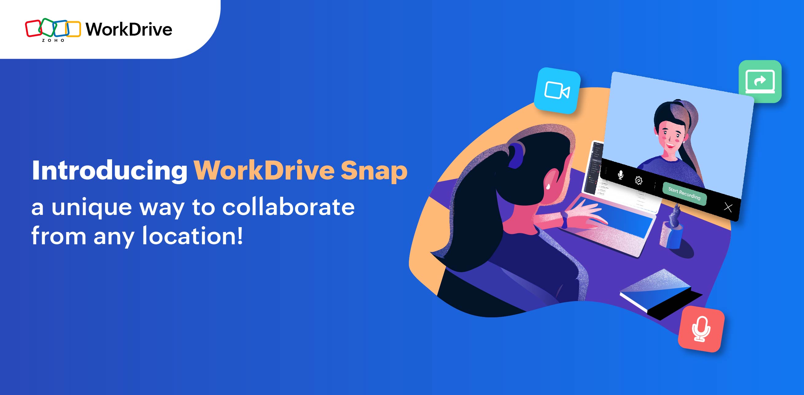 Introducing WorkDrive Snap | Zoho WorkDrive